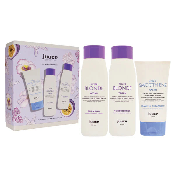 Juuce Silver Blonde Trio Pack — Hair and Beauty Solutions