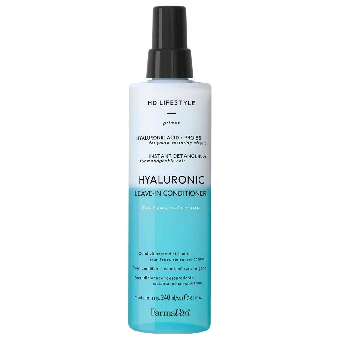 HD Lifestyle Hyaluronic leave in spray 240ml — Hair and Beauty Solutions